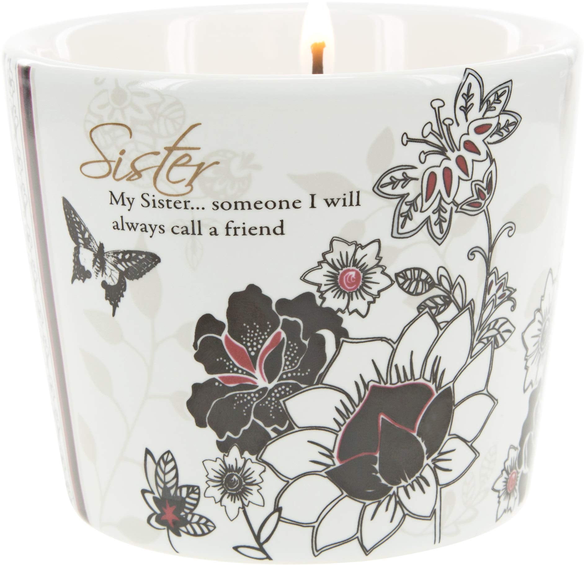 Pavilion - Sister - Single Wick 8 Oz Soy Wax Candle 100% Lead-Free ...
