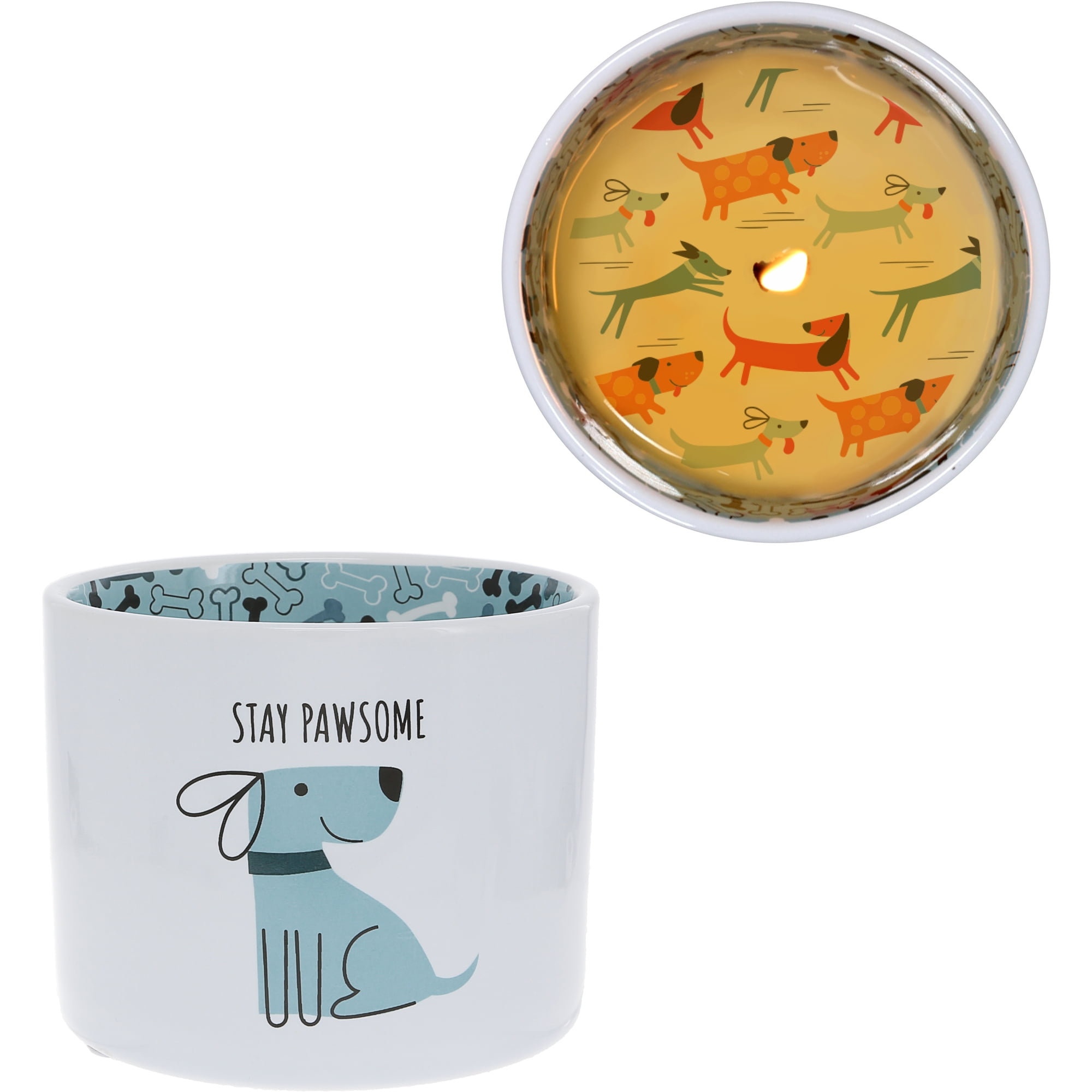 Pavilion - Stay Pawsome - 8 oz Jasmine Scented Candle Wax Reveal Secret ...
