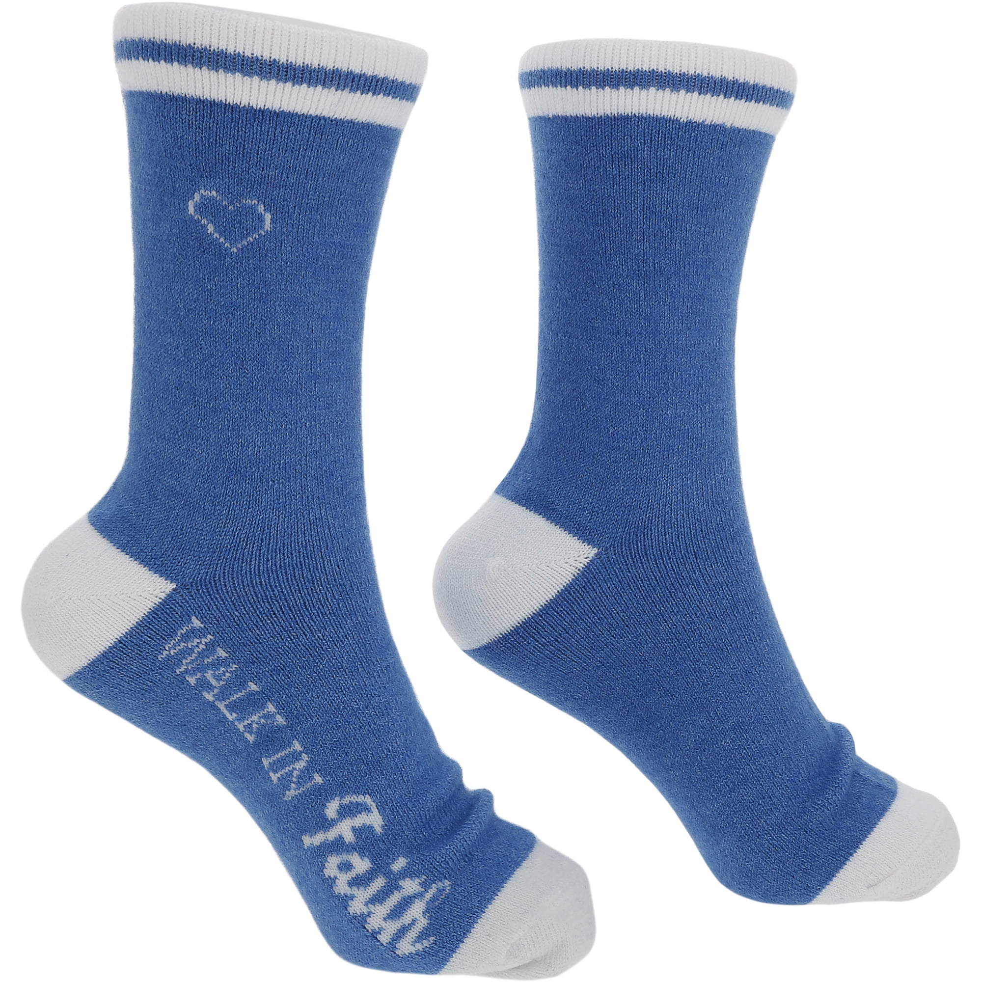 Pavilion Gift Company - Faith - Ladies Crew Socks - Walmart.com