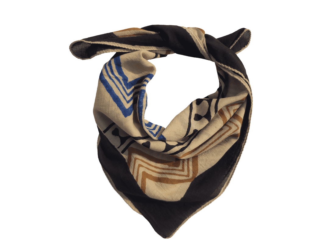 Pavish Export Bandana Scarf Handmade Hand Block Print Bandana Handmade ...