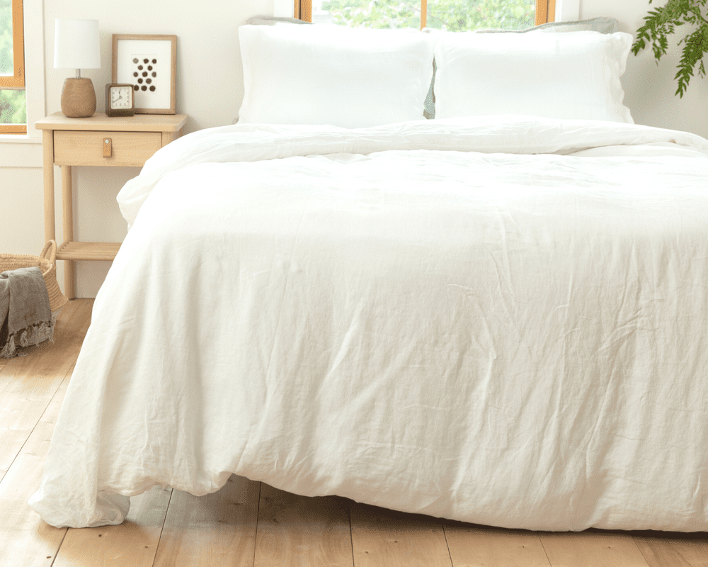 Pavish Export Cotton Duvet Cover In Full White Soft Cotton Bedding ...