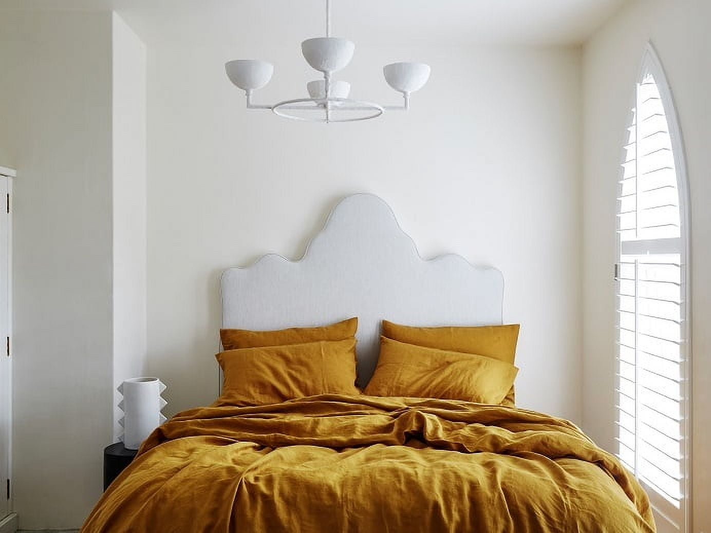 Pavish Export Mustard Yellow Duvet Cover Set, 100% Cotton, Solid Twin ...
