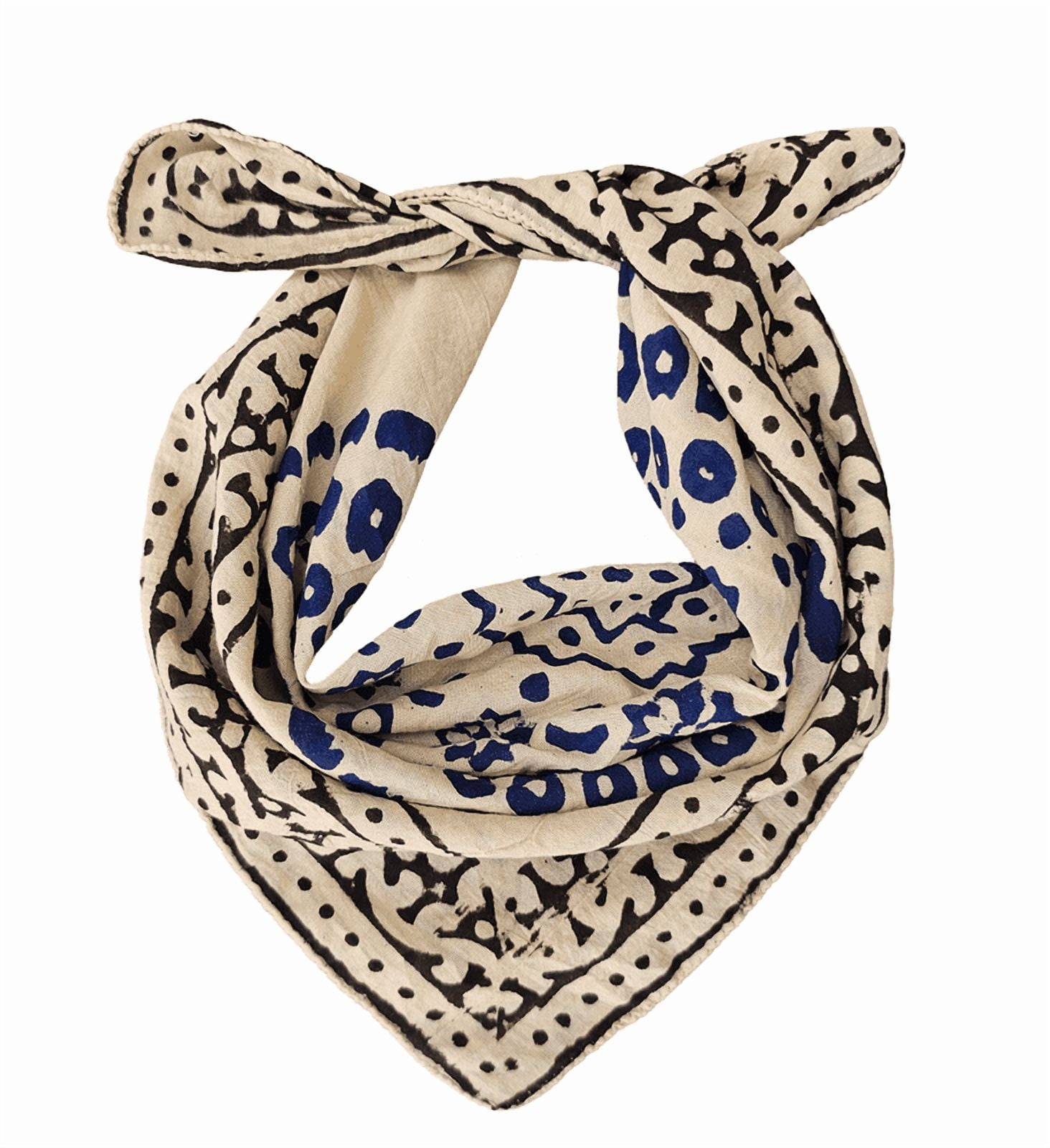 Pavish Export Organic Cotton Bandana Scarf Paisley Design Vibrant Color ...