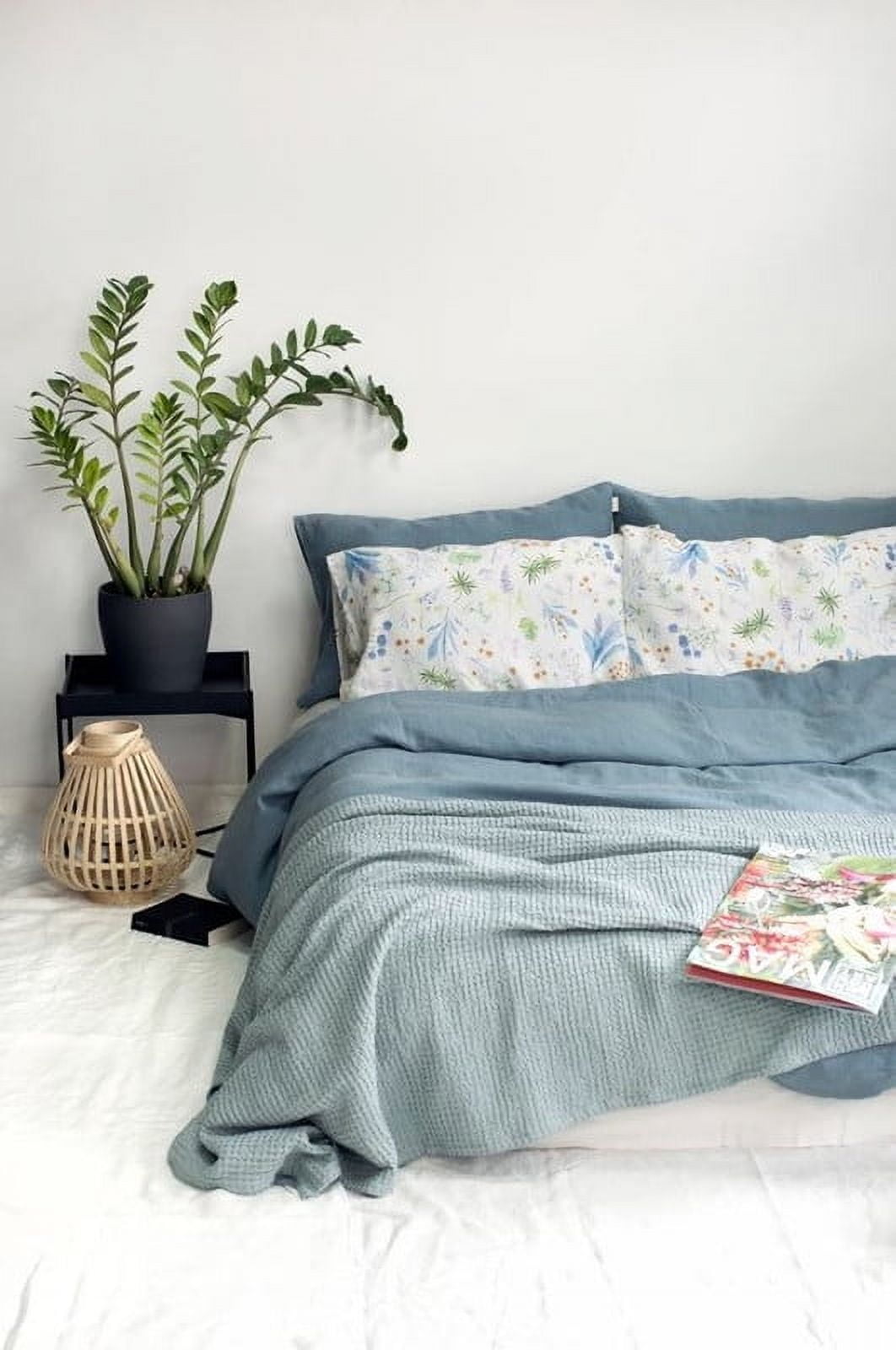 Pavish Export Sky Blue Cotton Duvet Cover 1 Duvet Cover Softened Cotton ...