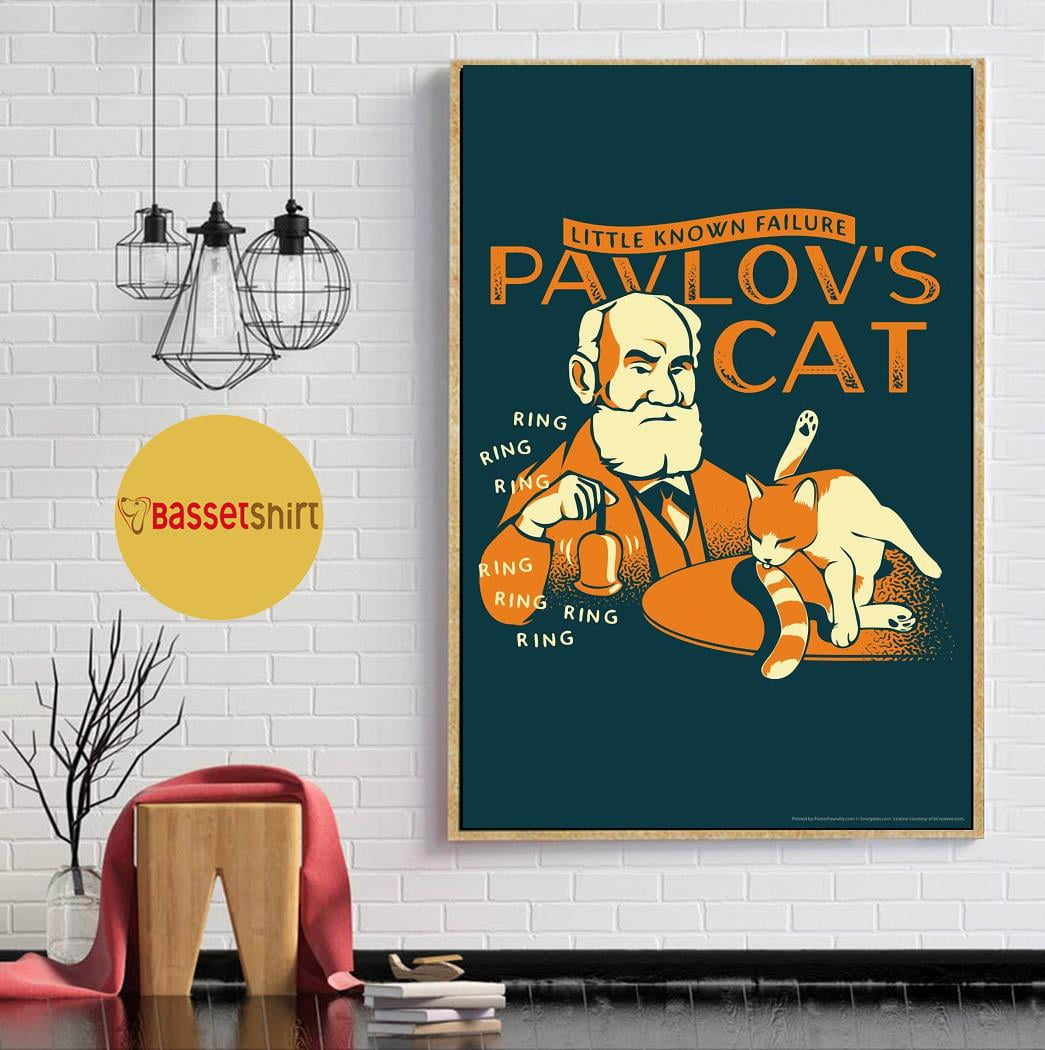 Pavlovs Cat Little Known Failure poster 16 x 24 Inch Poster - Walmart.com