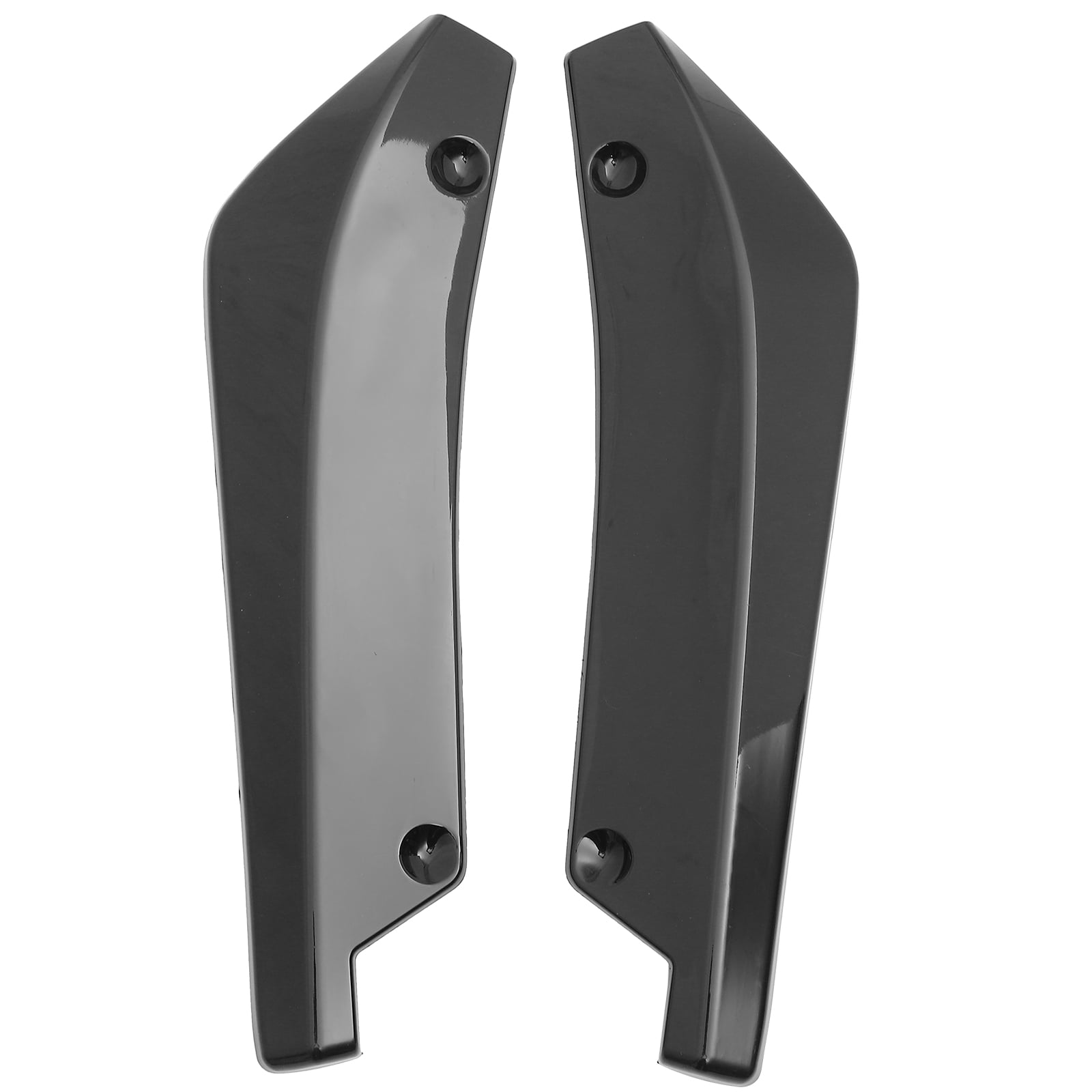 Pavo 1 Pair Rear Bumper Lip Side Skirt Lip Car Bumper Protection Trim ...