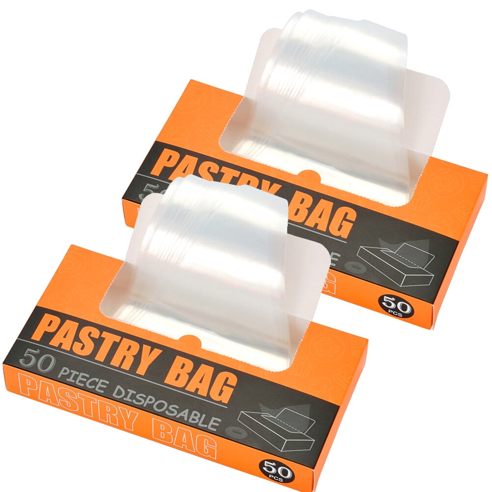 Pavo 100pcs 12 Inch PE Disposable Pastry Bags Piping Bags Icing Bags ...