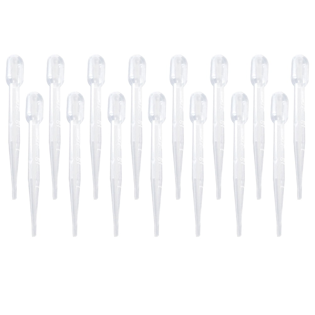 Pavo 100pcs Disposable Plastic Droppers Graduated Pipettes Laboratory ...