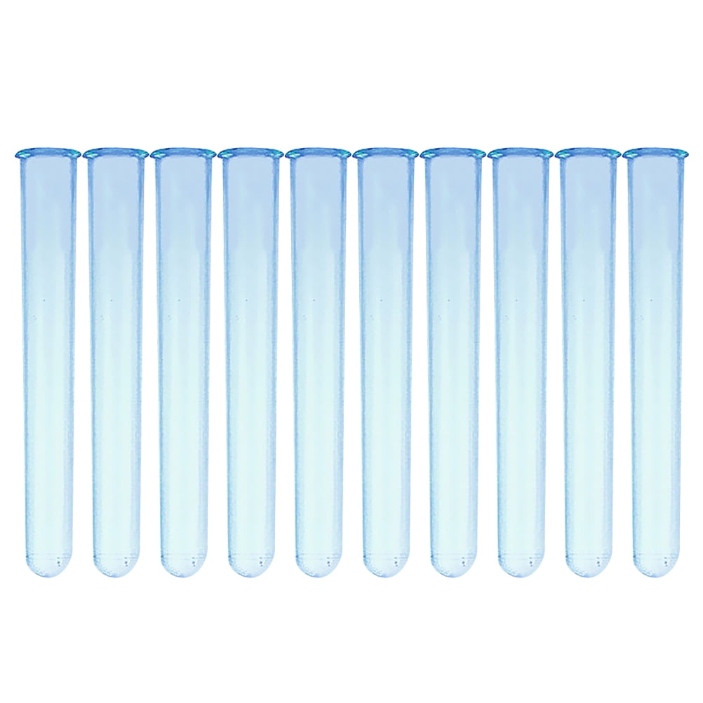 Homoyoyo Bar Cocktail Test Tubes Sky-Blue Plastic Practical Ktv 10Pcs ...