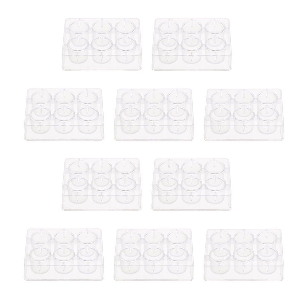 Homoyoyo Clear Plastic Reaction Plates with 6 Wells for School ...