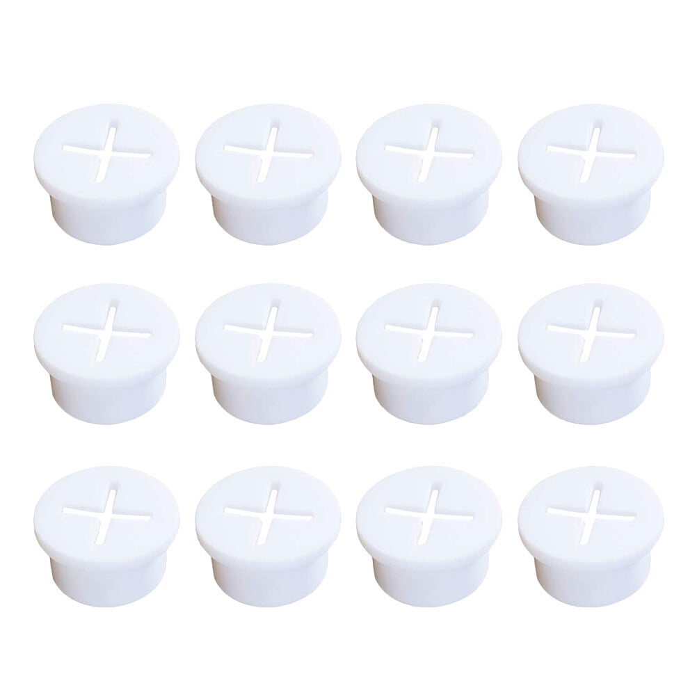 Pavo 12pcs Cable Wire Grommet Desk Furniture Cable Hole Cover Wire ...