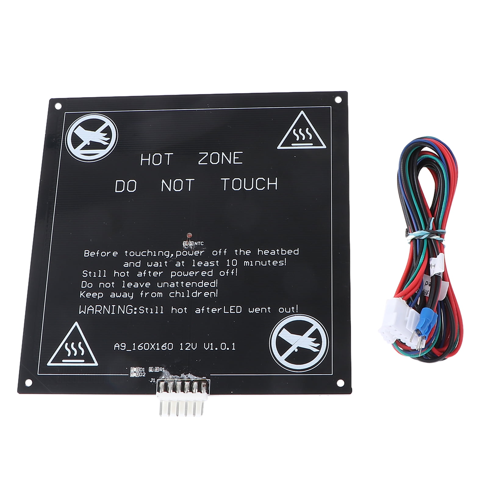 Pavo 160x160 Reprap Standard 3D Printer Aluminum Board PCB Heatbed Heat ...