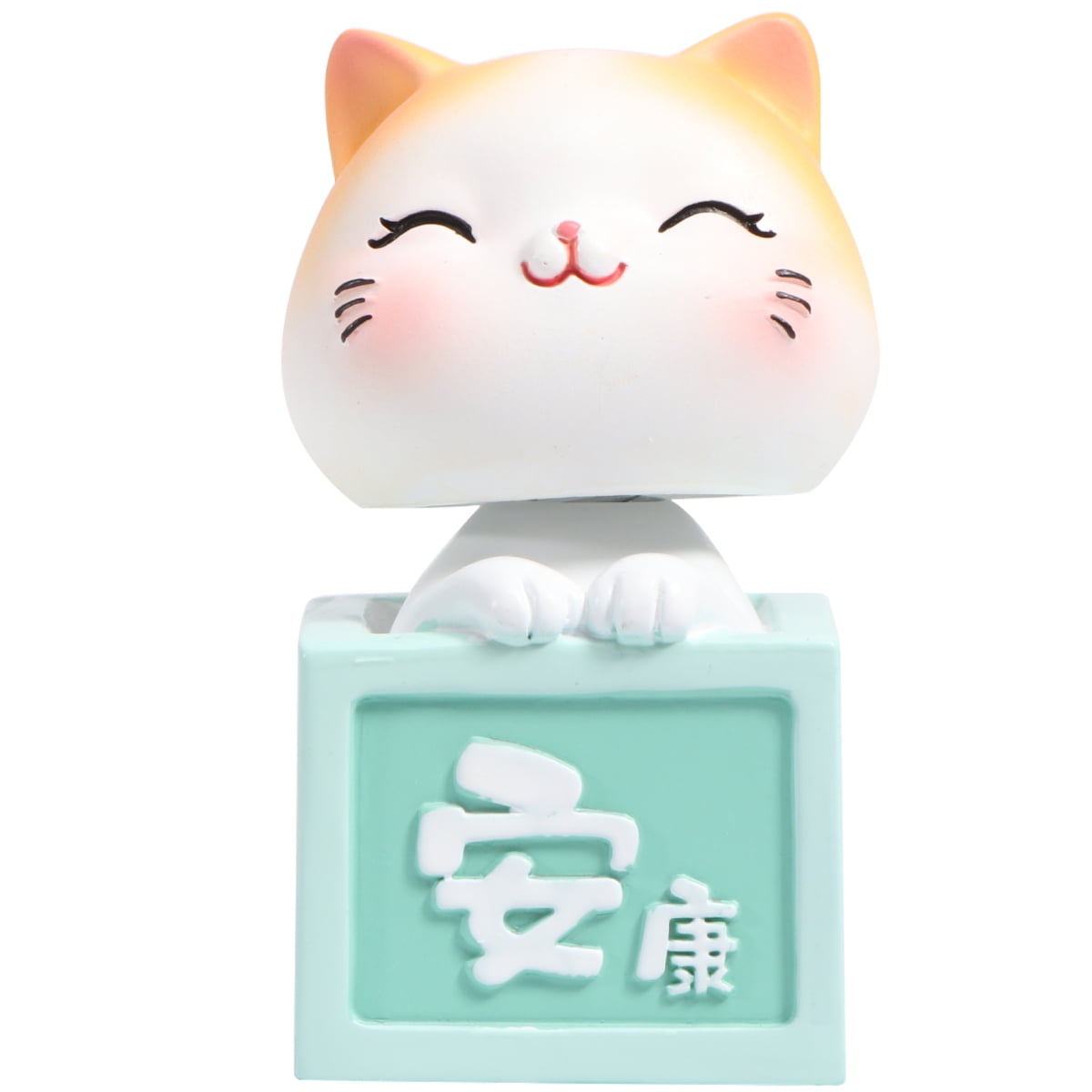 Pavo 1PC Resin Doll Lovely Cartoon Animal Box Shaking Head Doll Car ...
