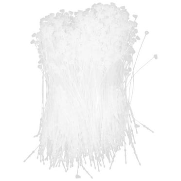 Wideskall 5" inch Snap Lock Pin Security Loop Plastic Price Tag ...