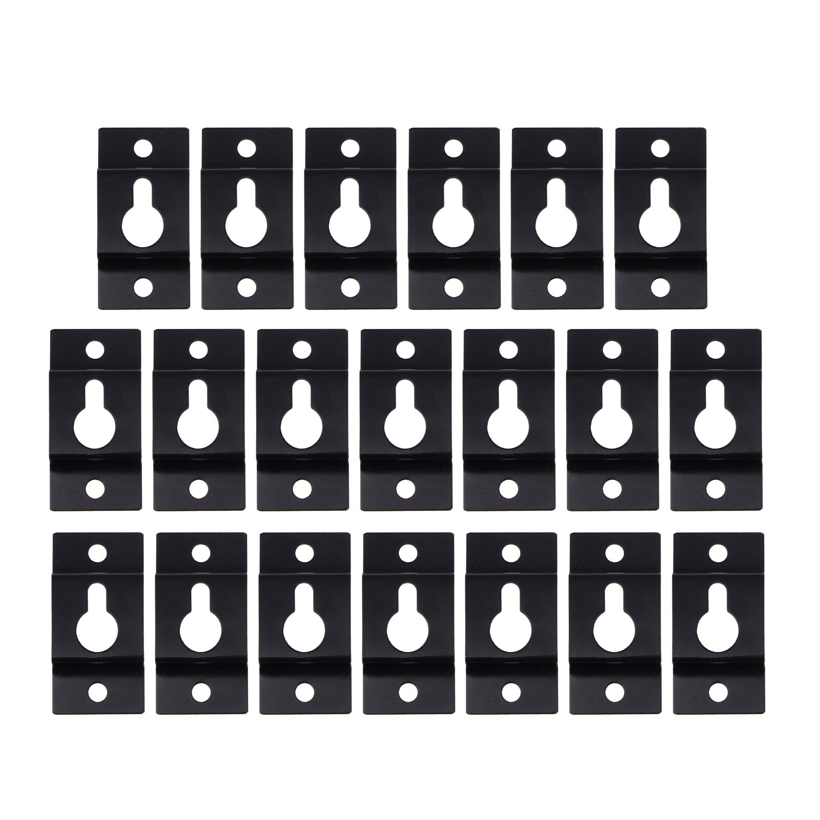 20pcs Heavy Duty Iron Keyhole Speaker Hangers Shelf Brackets Picture ...