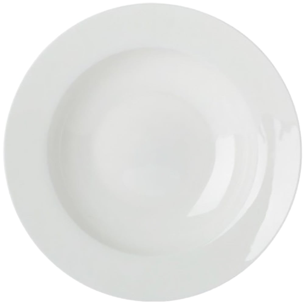 WORGEOUS 1Pcs Ceramic Dinner Plate Round Stackable for Commercial Users ...