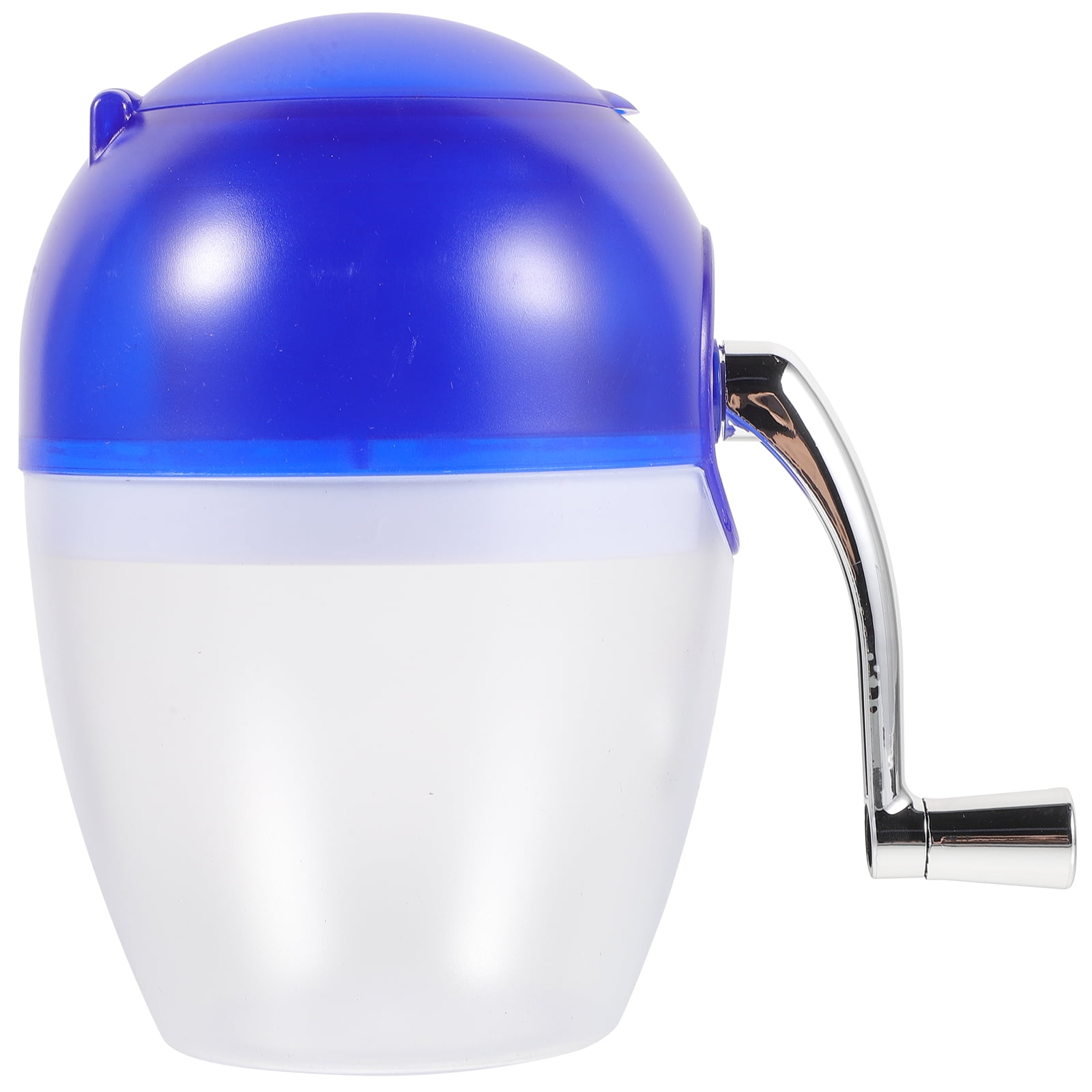 OUNONA Blue Manual Ice Shaver Machine for Home Use Made of Durable ...