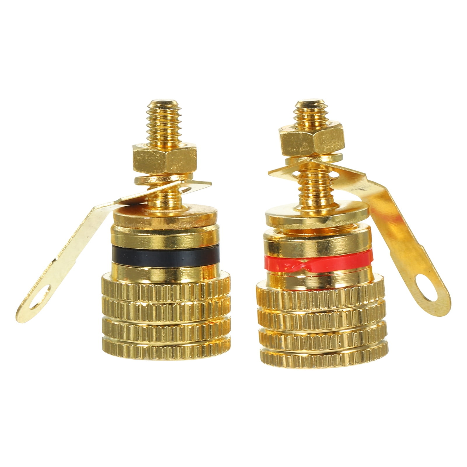 Pavodes 2PCS Banana Jack Binding Post Socket Connector for Amplifier ...