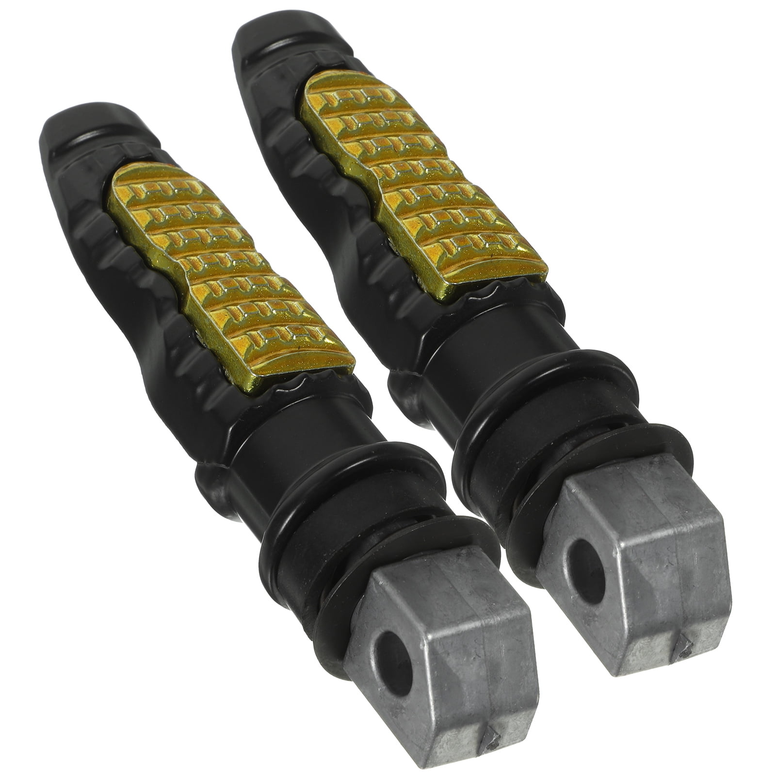 Pavodes 2pcs Motorcycle Rear Foot Pegs Metal Footrests Replacement ...