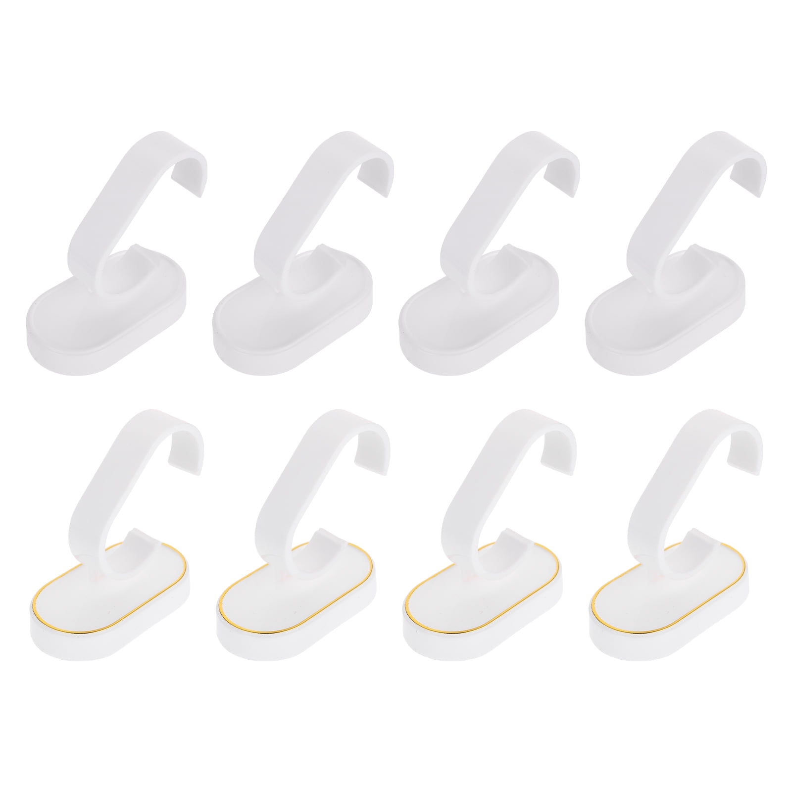 WORGEOUS Wrist Watch Stand Watch Racks White Plastic 8pcs - Walmart.com