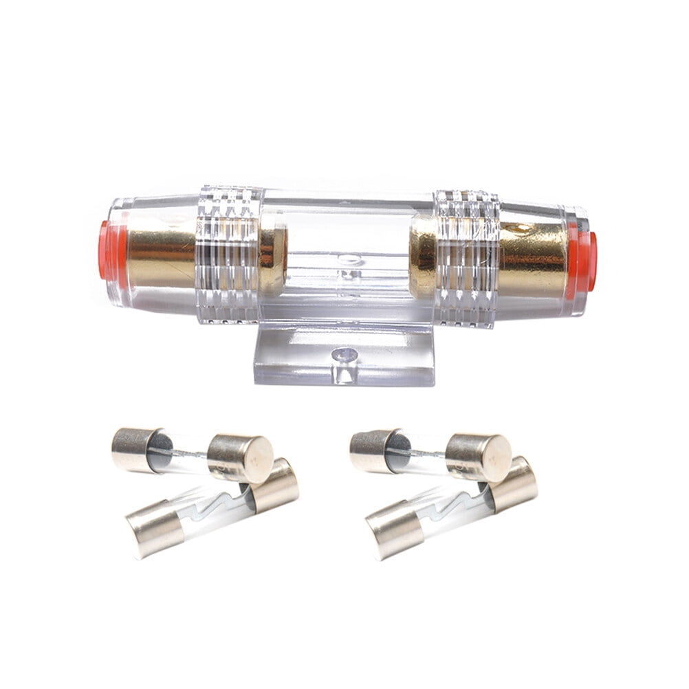 Pavodes Car Audio Refit AGU Fuse Holder 4/8 Gauge Wire With 4pcs 30 AMP ...