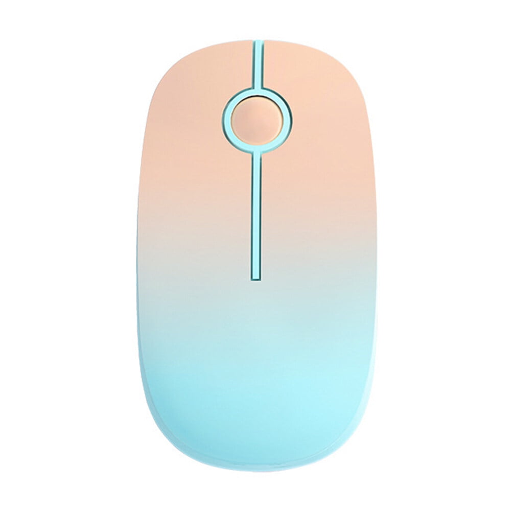 Pavodes Gradient Wireless Mouse Mute Mouse Universal Laptop Computer ...