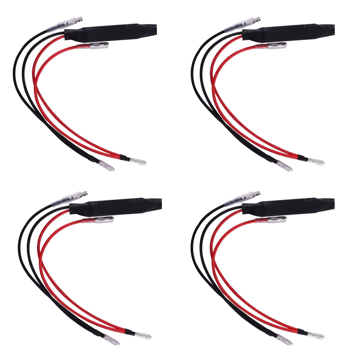 Pavodes Motorcycle Turn Signal Light Resistance Heat Resistant Lines ...