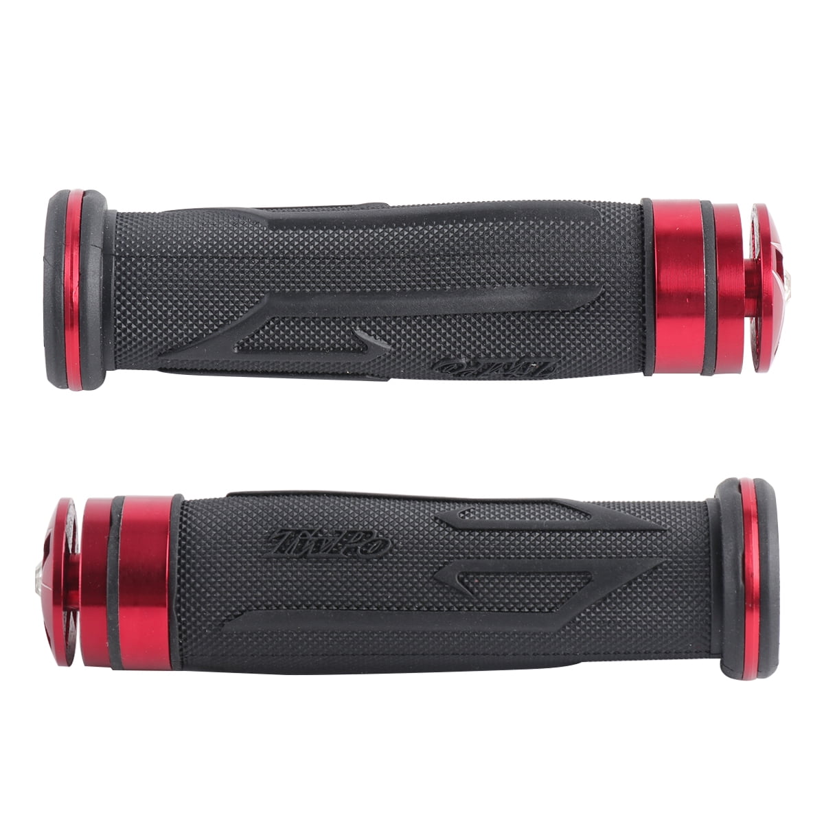 Pavodes Pair of Motorcycle 7/8 Inch Aluminium Handle Grips Handlebars ...