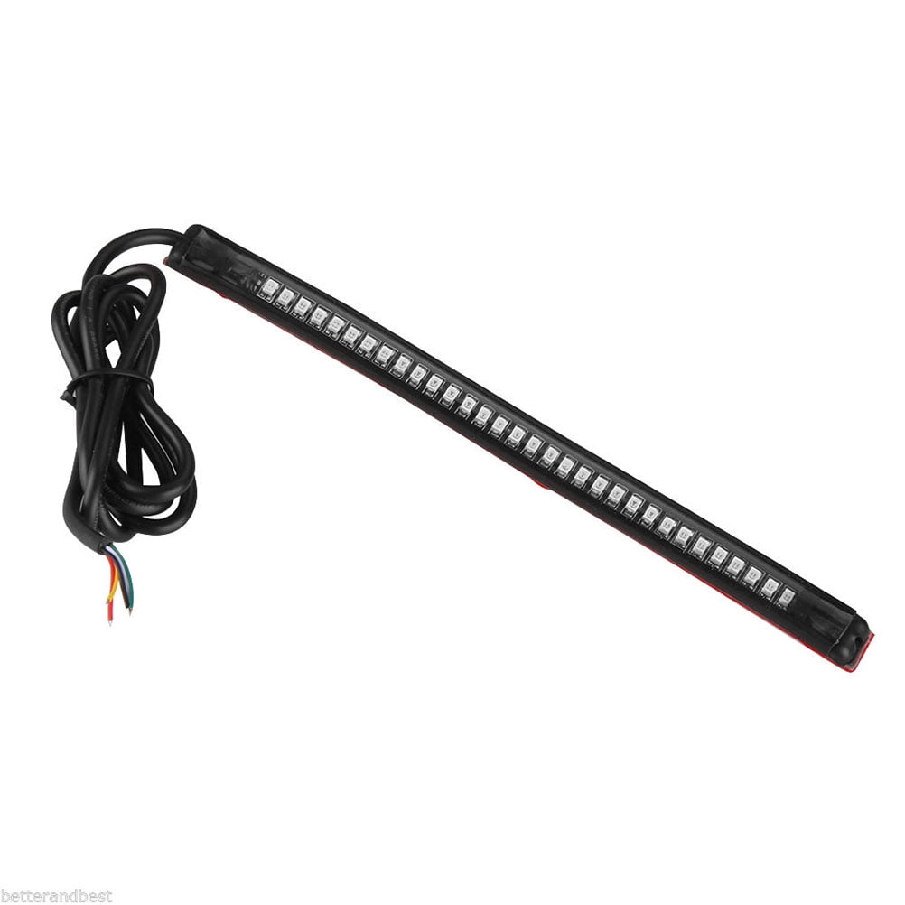 Pavodes Red 32SMD 3528 12V Flexible LED Tail Brake Stop Running Signal ...
