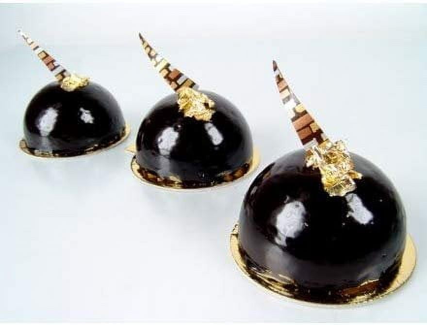 Pavoflex Flexible Non-Stick Mold, Hemisphere 70mm Diameter x 40mm High ...