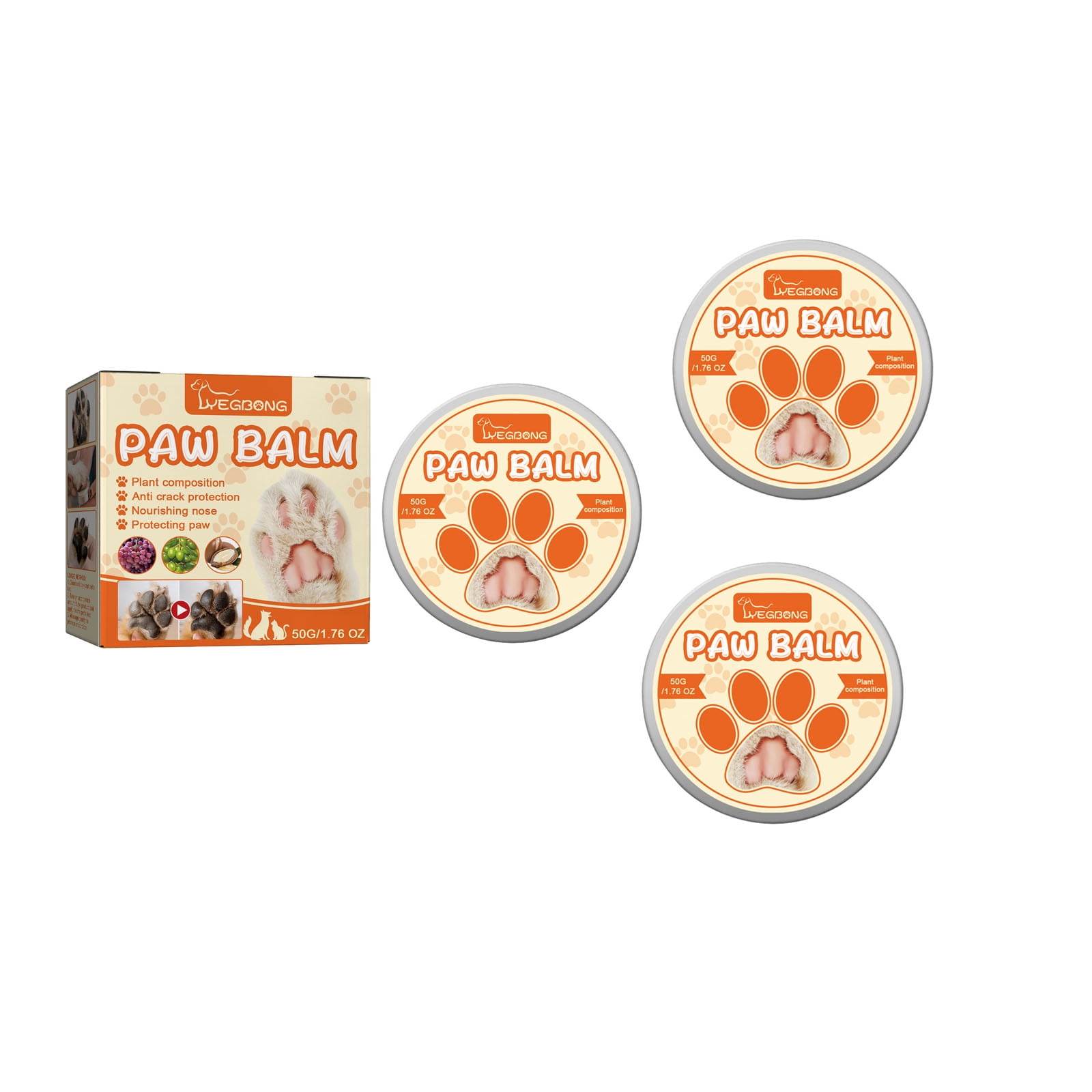 Paw Balm for Pets, Paw Soother Cream, Dog Paw Balm, Cat Balm ...