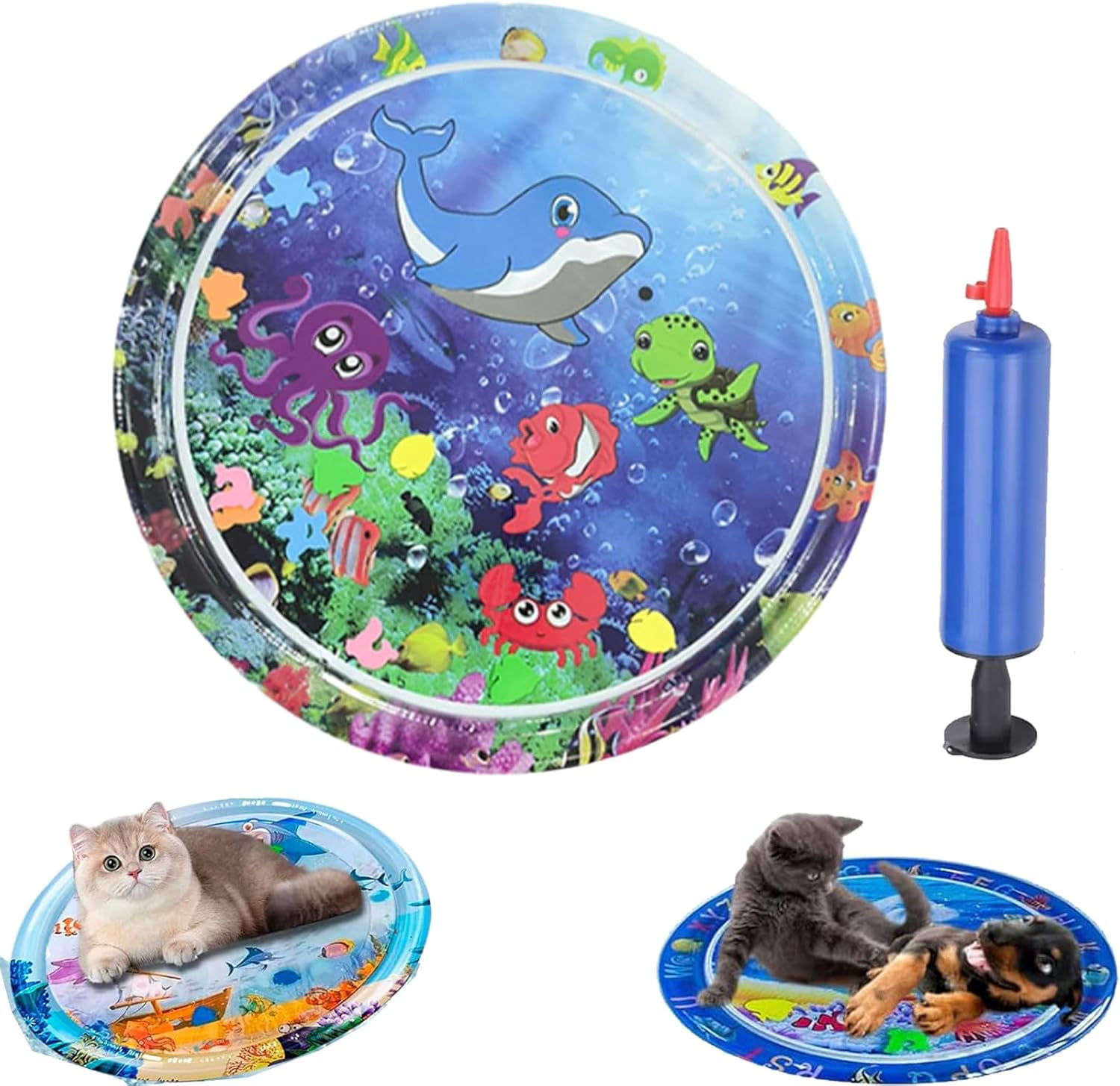 Paw Cool Oasis Bed, 2025 Upgraded Pet Cooling Water Bed - Ideal for ...