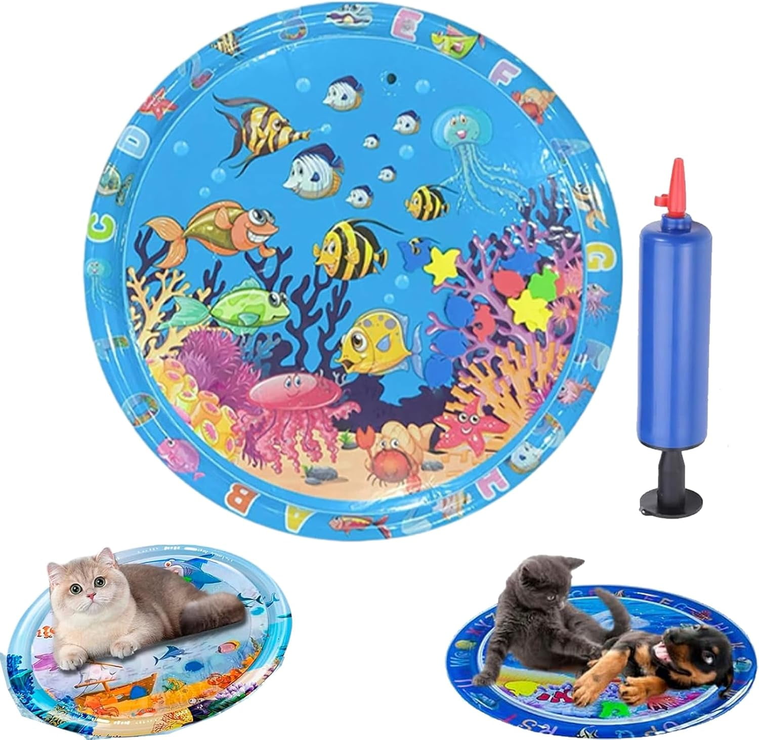 Paw Cool Oasis Bed, 2025 Upgraded Pet Cooling Water Bed - Ideal for ...