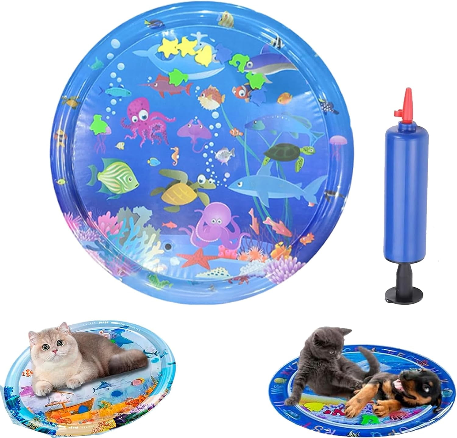 Paw Cool Oasis Bed, 2025 Upgraded Pet Cooling Water Bed - Ideal for ...