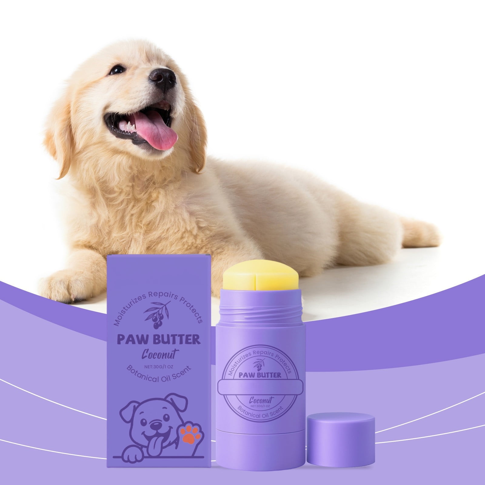 Paw Cream For Dogs,Ultra-Healing Paw Wax,Heals, Repairs & Restores Dry ...