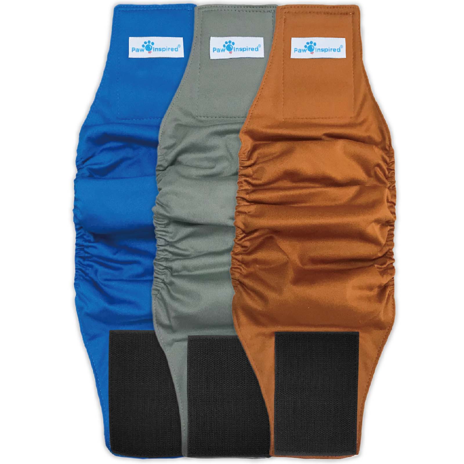 Pack of 3 Male Dog Diapers Waterproof Leak Proof Belly Band Wrap ...