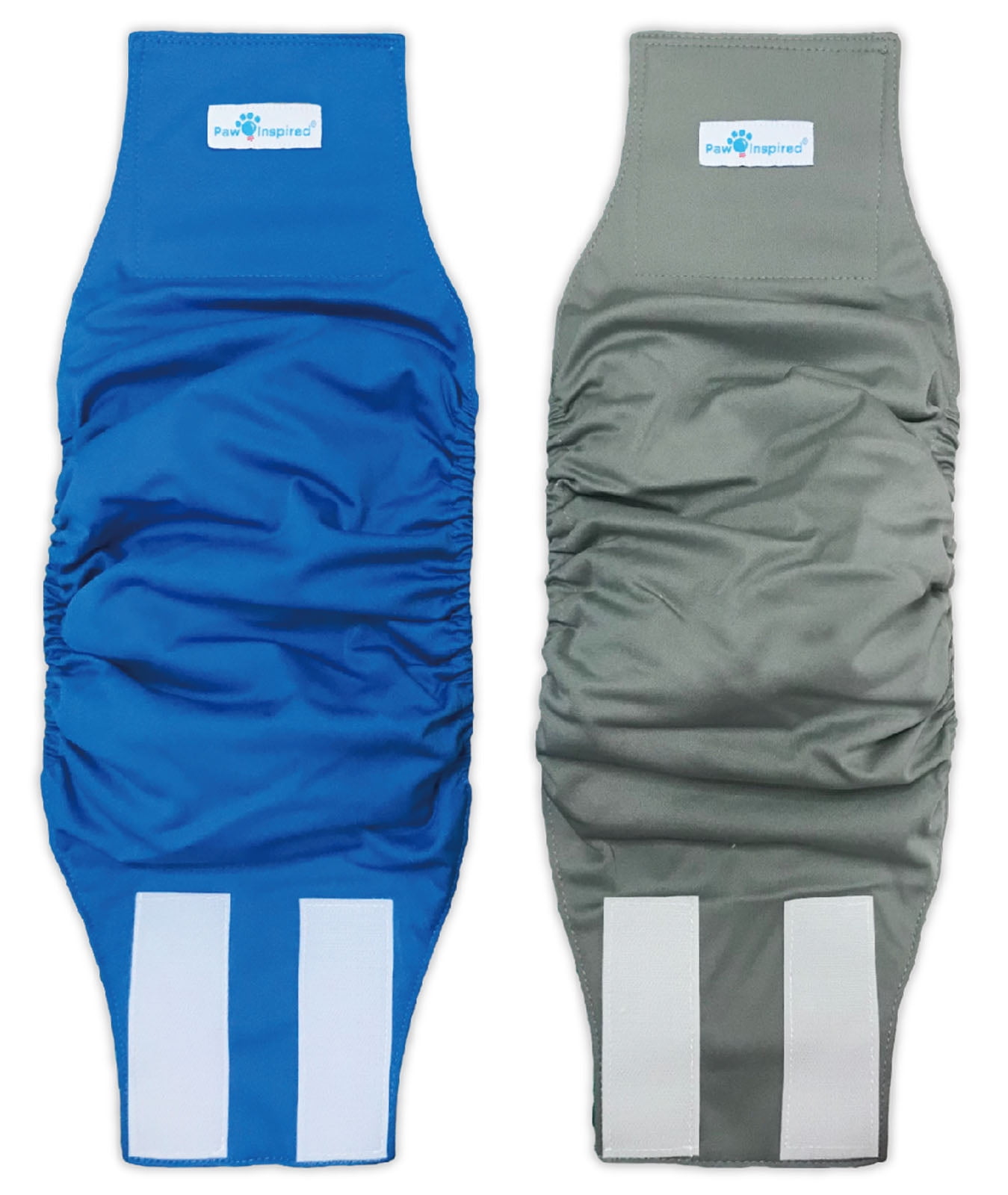 Paw Inspired Reusable Male Dog Wraps, XL Size, Absorbent and Washable ...