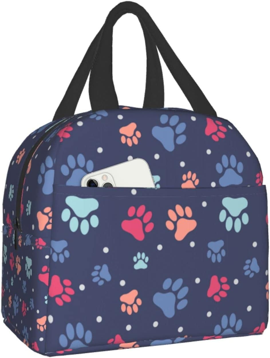 Paw Insulated Lunch Bag Leakproof Lunch Bag for Adults Lunch Boxes for ...