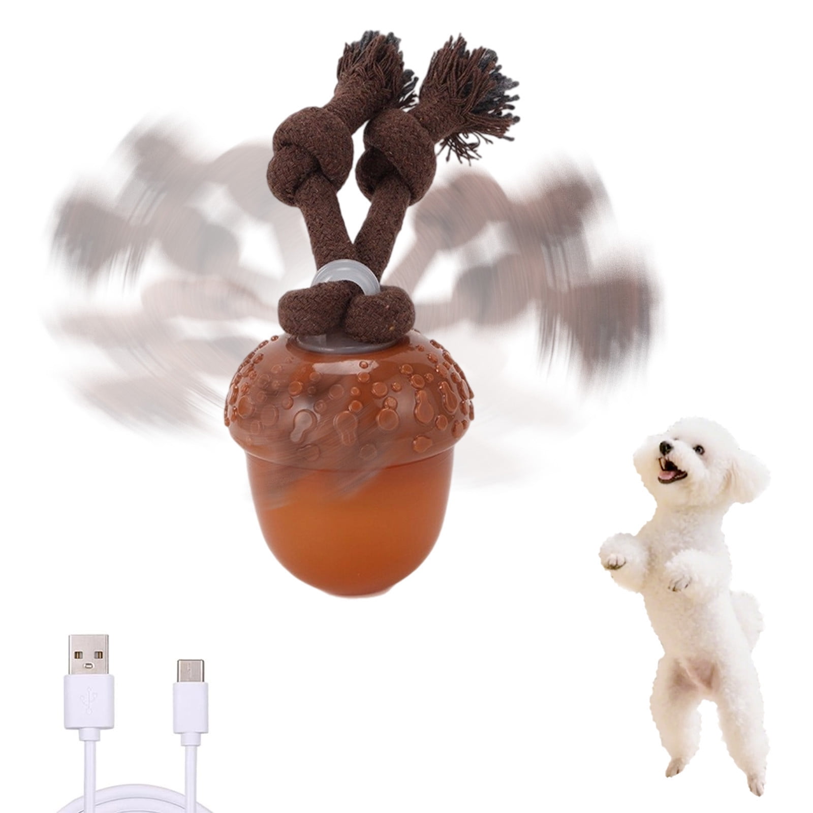 Paw Kitch 2025 New Interactive Dog Toys Dog Active Moving Toy With Led ...