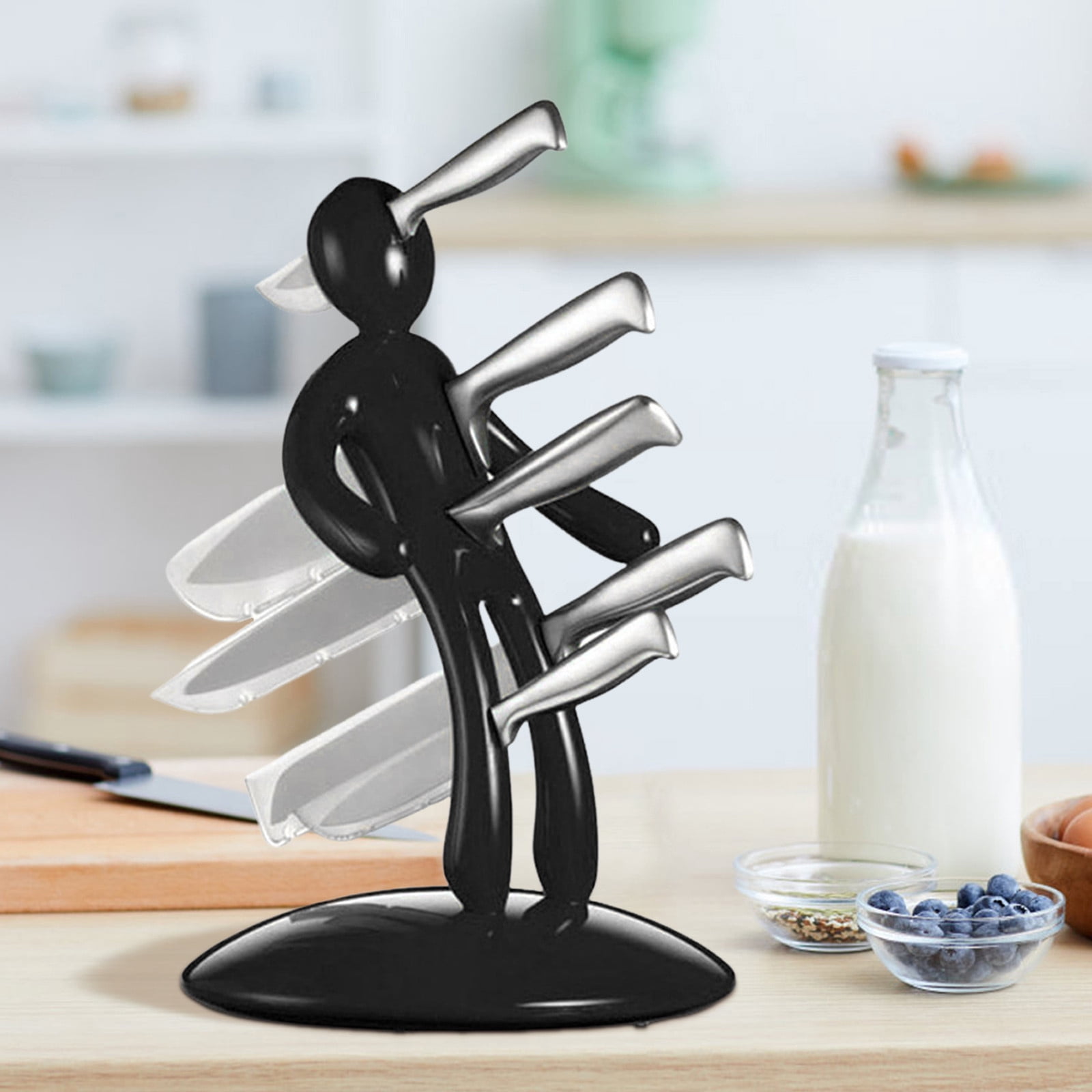 Paw Kitch Kitchen Block Set Stainless Steel Set With Red Holder Release ...