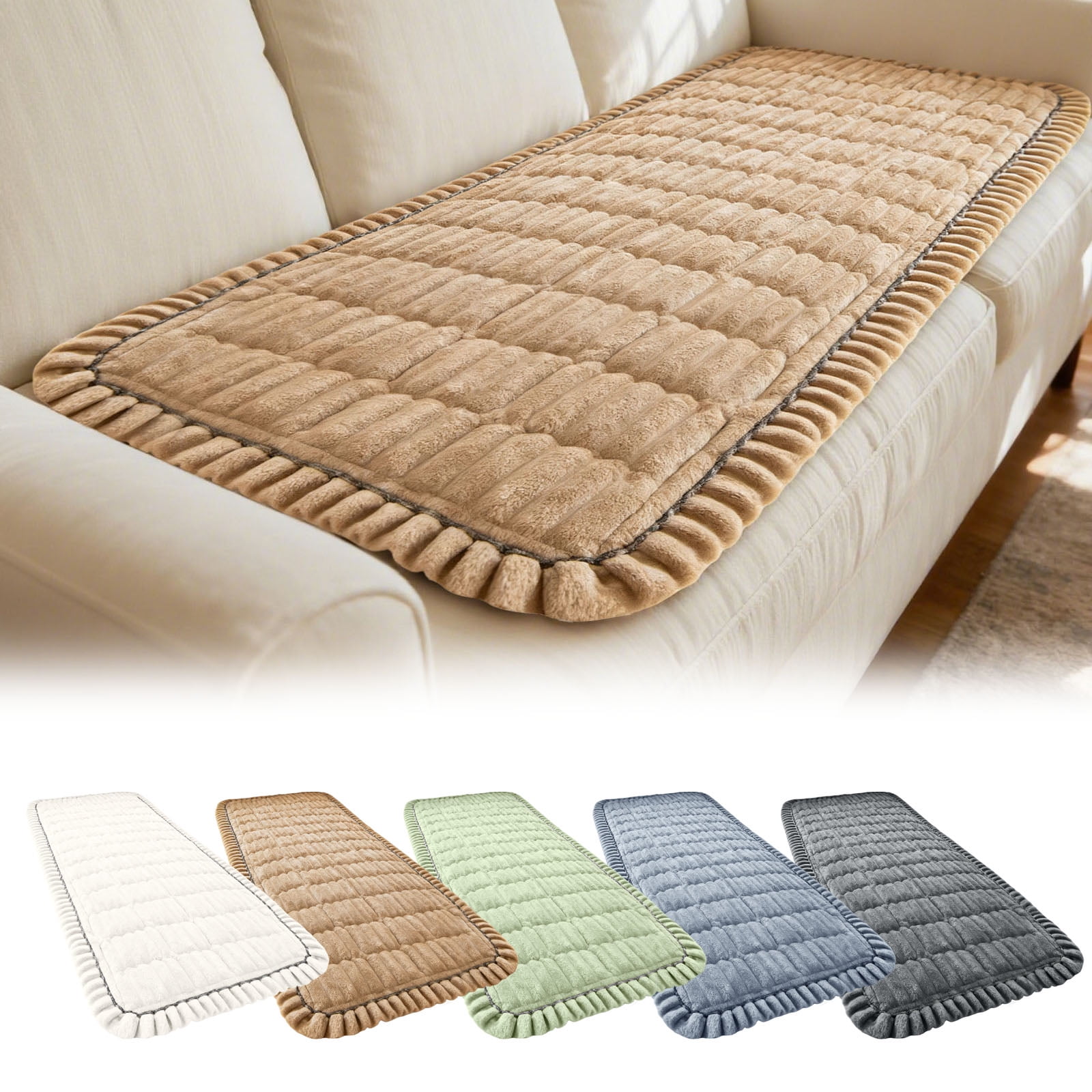 Paw Lounge Plush Pet Couch Cover, Paw Cart Couch Cover, Ultra-Soft ...