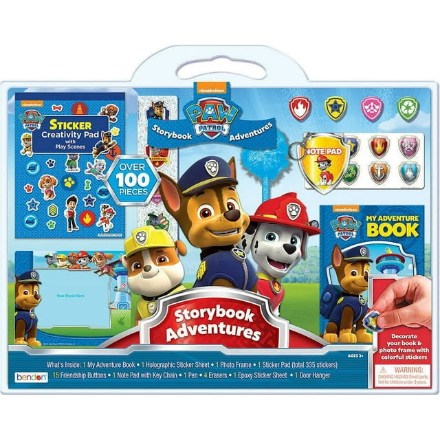 Paw Patrol 100 piece + Pup Collection Activity Set - Walmart.com