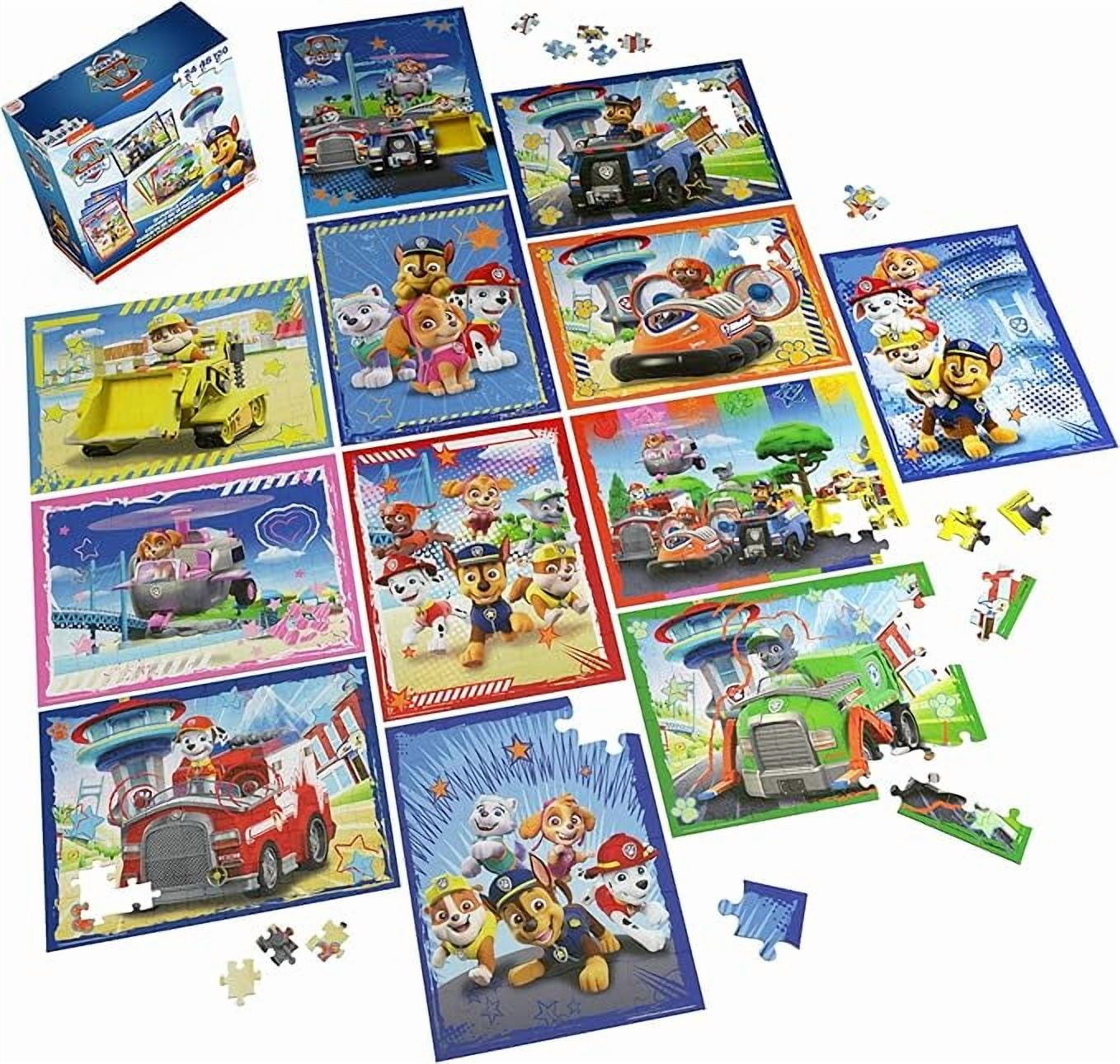 Paw Patrol 12-Puzzle Pack - Walmart.com