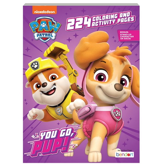 Paw Patrol Coloring and Activity Book, 224 Pages, Includes Crayon, Gift ...