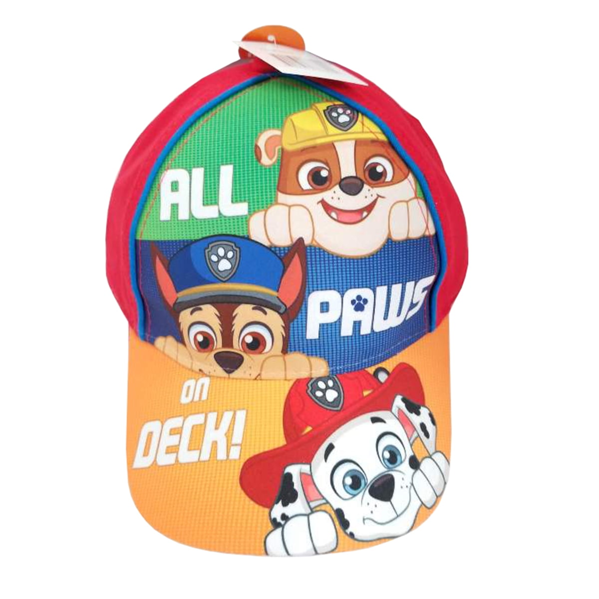 Paw Patrol All Paws on Deck! Baseball Cap 100% Cotton - Toddler ...