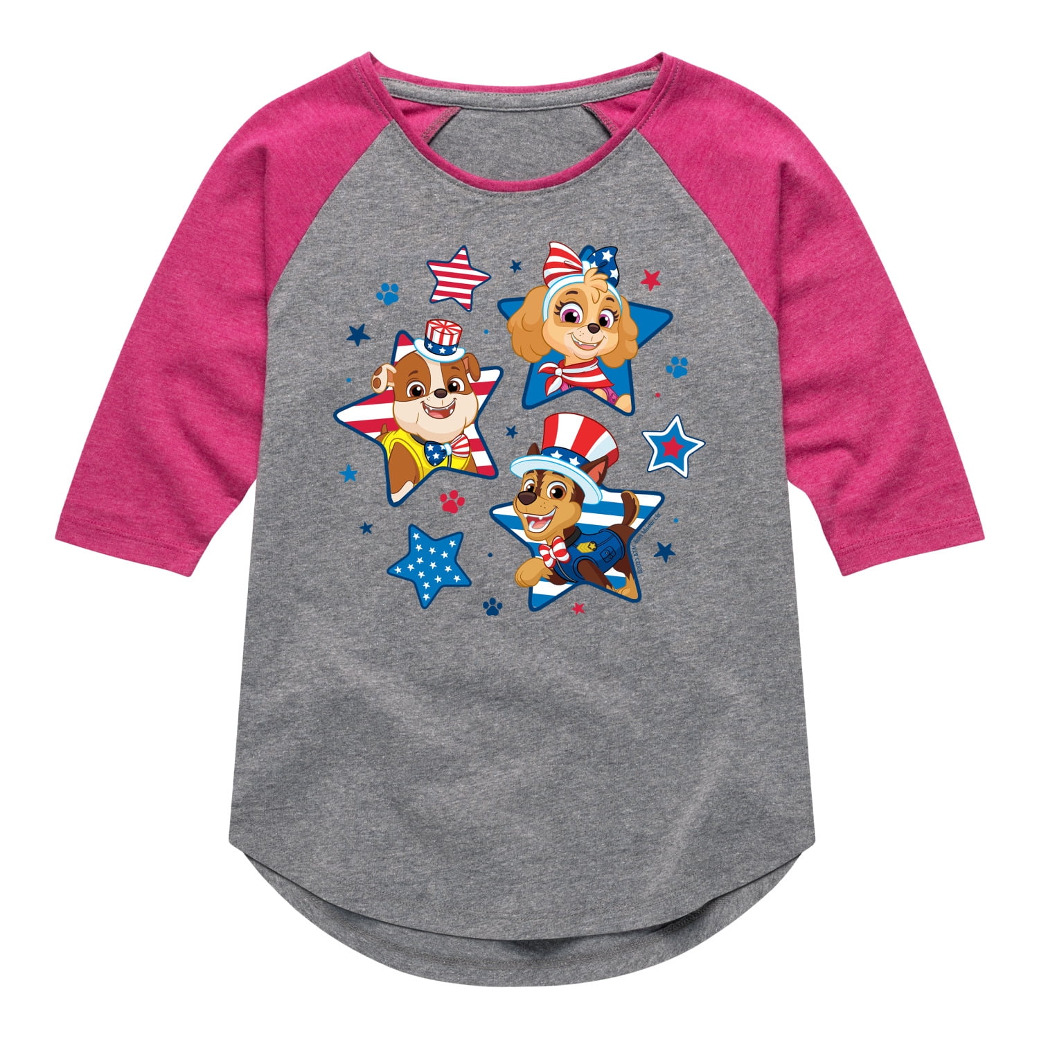Paw Patrol - Americana - 4th of July Pup Stars - Toddler & Youth Girls ...