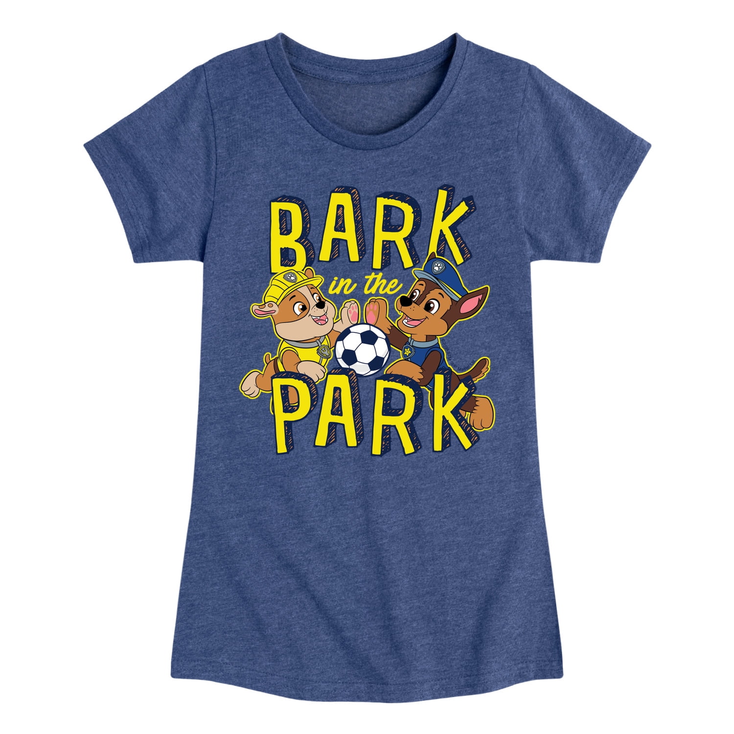 Paw Patrol - Bark In The Park - Toddler & Youth Girls Short Sleeve ...