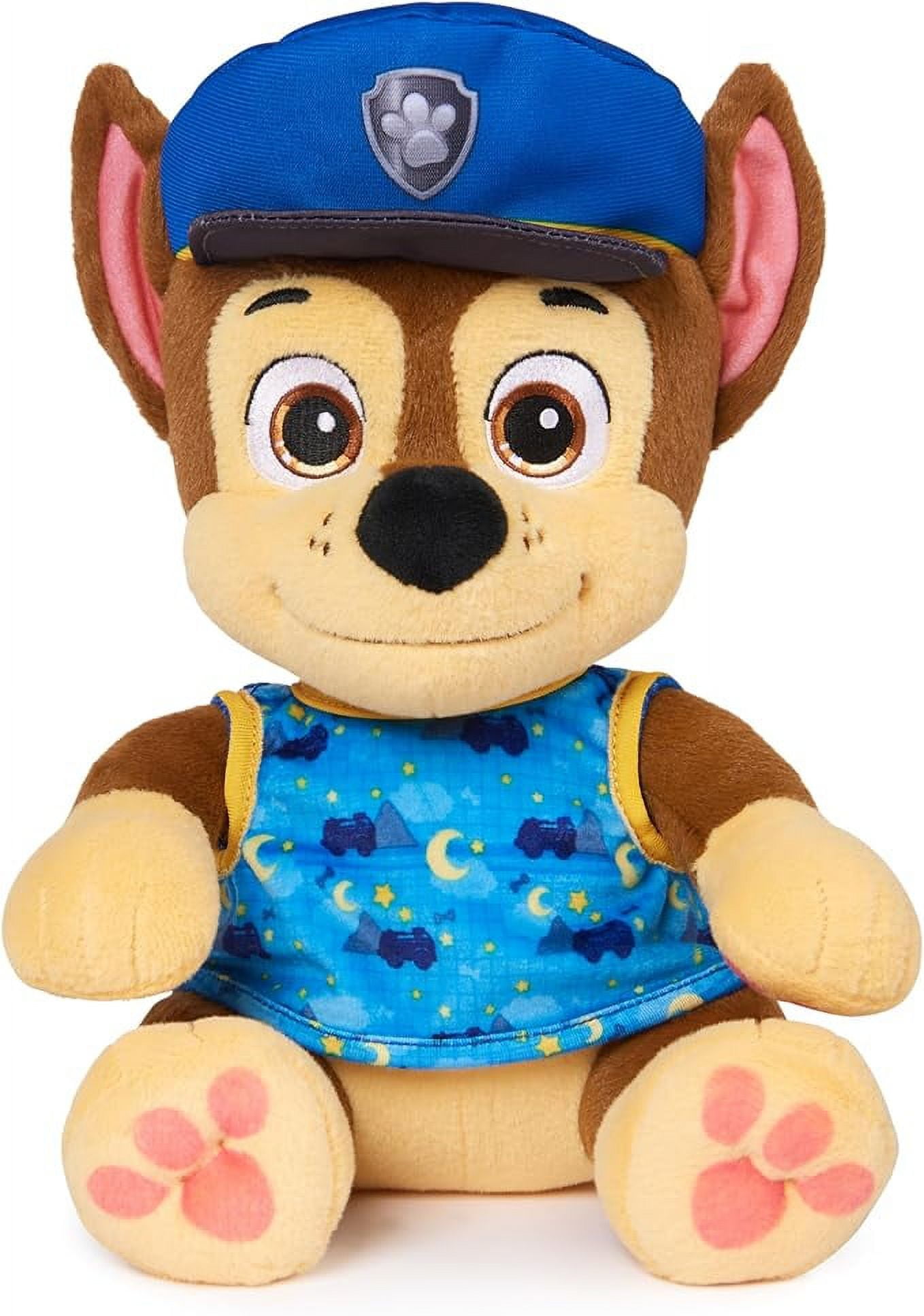 Paw Patrol, Bedtime Plush Chase, 10-Inch Stuffed Animal with Reversible ...