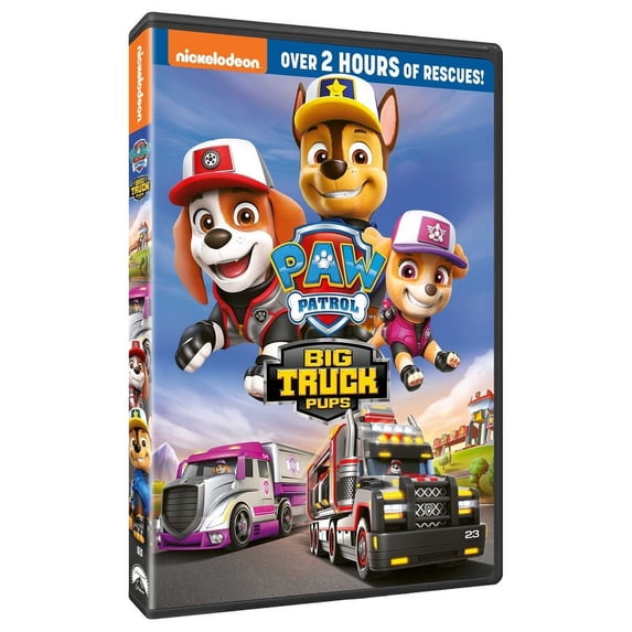 Paramount Paw Patrol Big Truck Pups 2022 DVD, Children's Animation ...