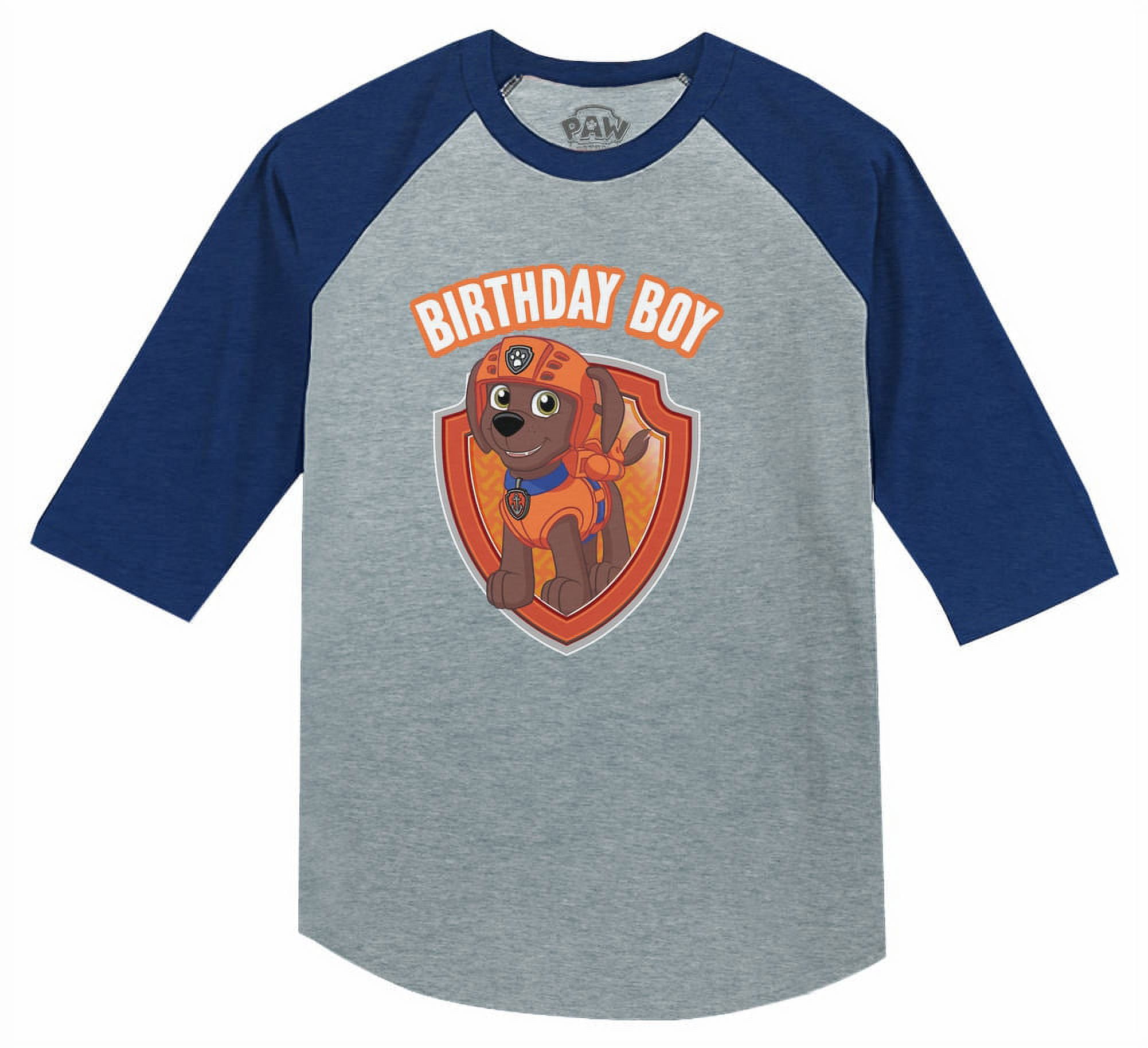 Paw Patrol Birthday Shirt For Boys Toddler Birthday - Walmart.com